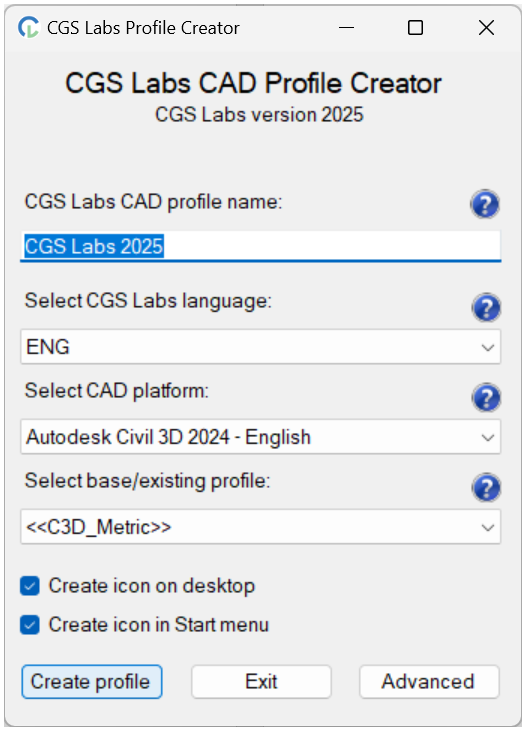 CGS Labs - Create CGS profile (one or multiple at once, even older ones), delete CGS profiles ...