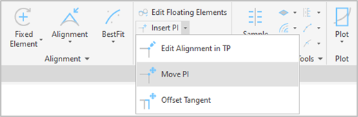 Continue the alignment design with tangent polygon – CGS Labs Support