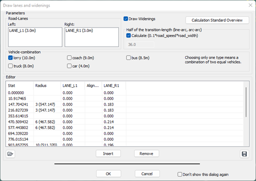 Continue the alignment design with tangent polygon – CGS Labs Support